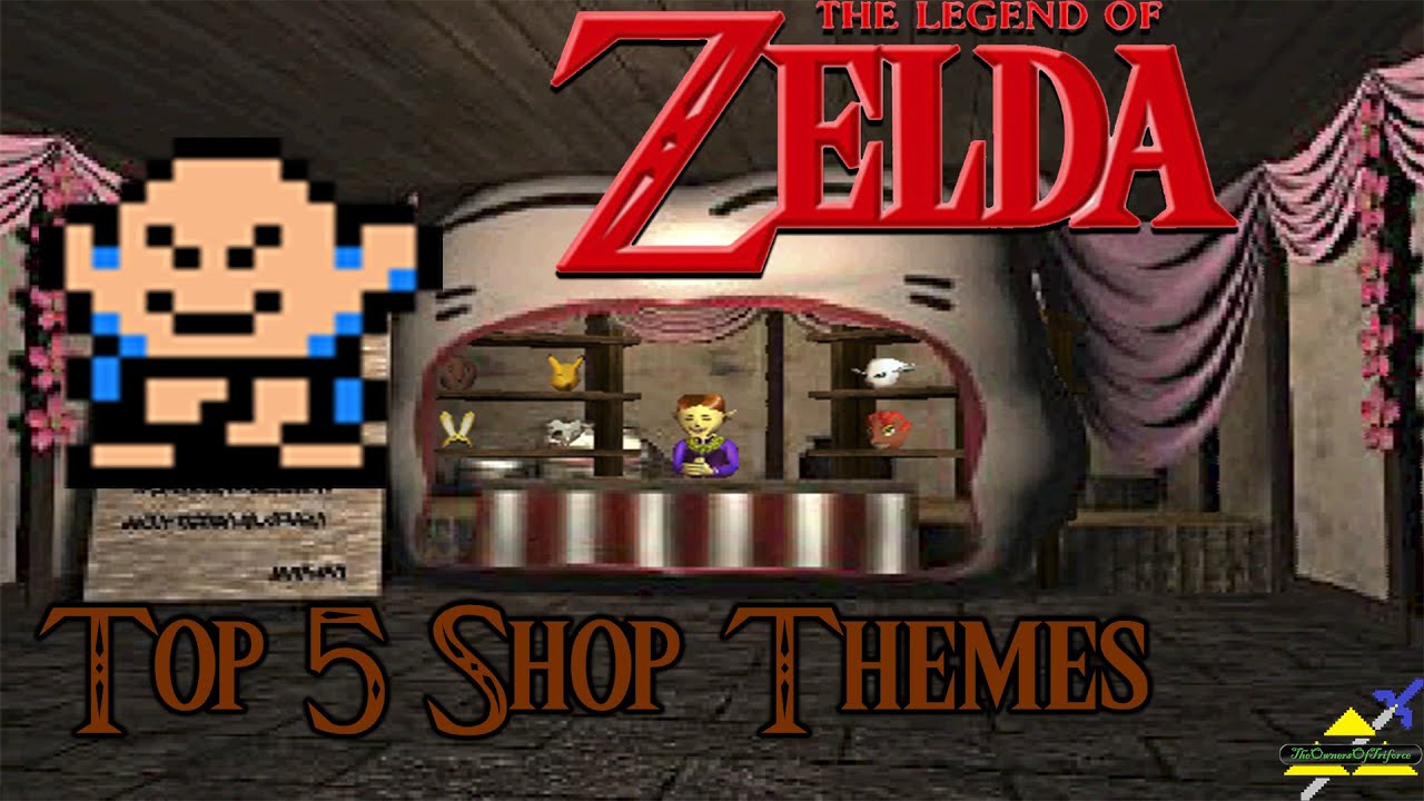 Zelda - Top 5 Shop Themes - YouTube