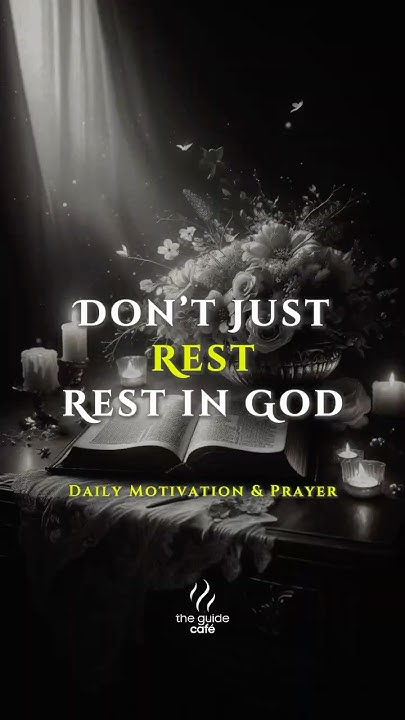 Genesis 2:3 – God Blessed the Rest | Discover the Power of Resting in God - YouTube