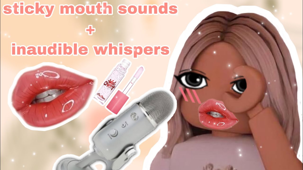 roblox asmr~ MOUTH SOUNDS + INAUDIBLE WHISPERS - YouTube