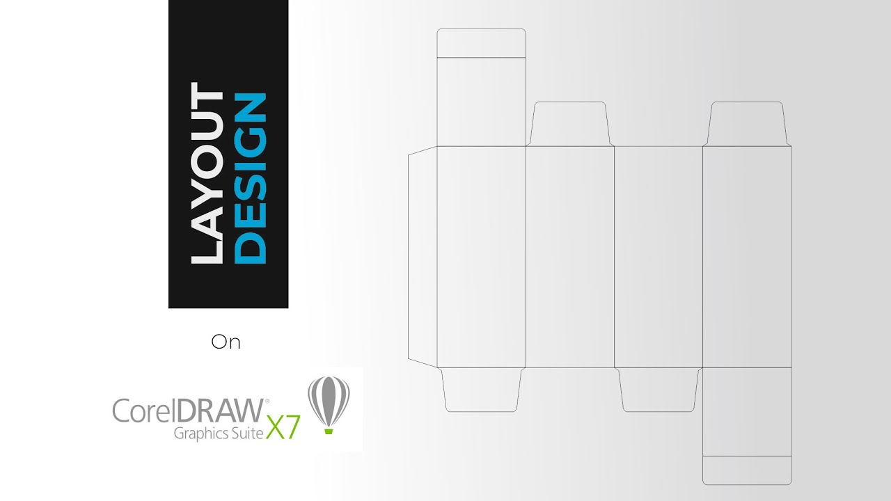 BOX PACKAGING LAYOUT DESIGN - YouTube