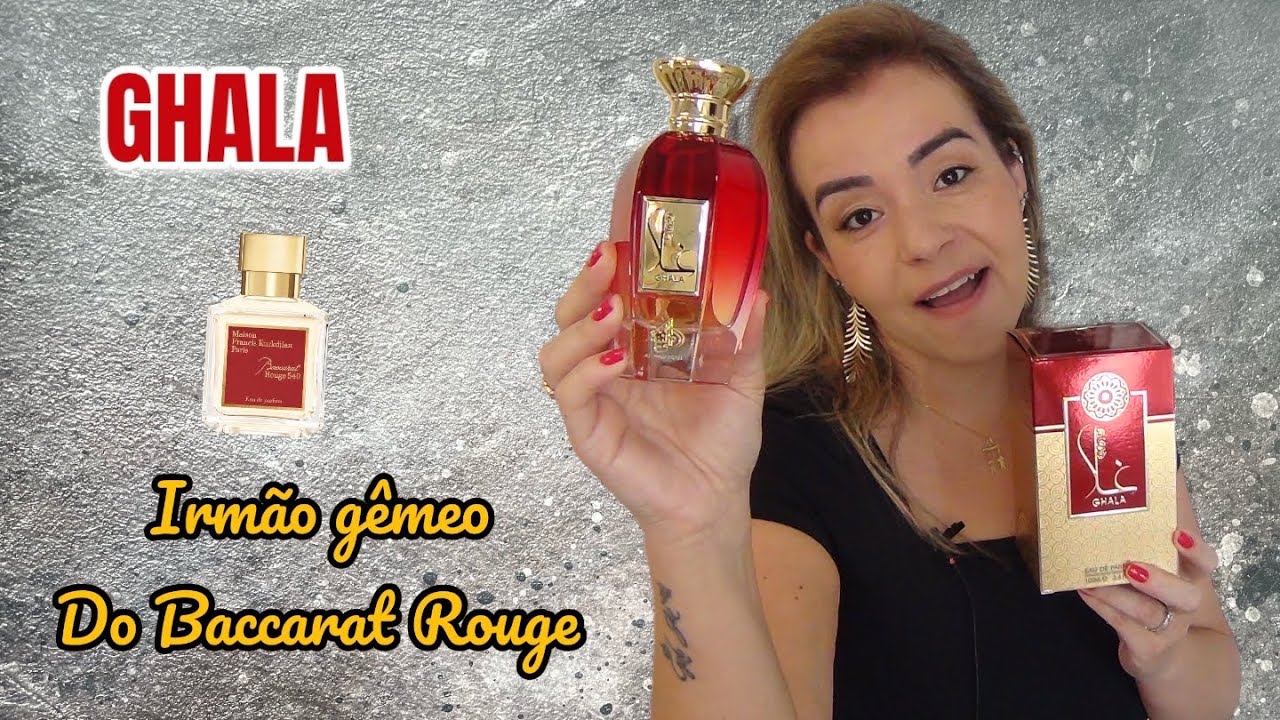 Ghala Al Wataniah - O ambarado Perfeito! Gêmeo do Baccarat Rouge ...