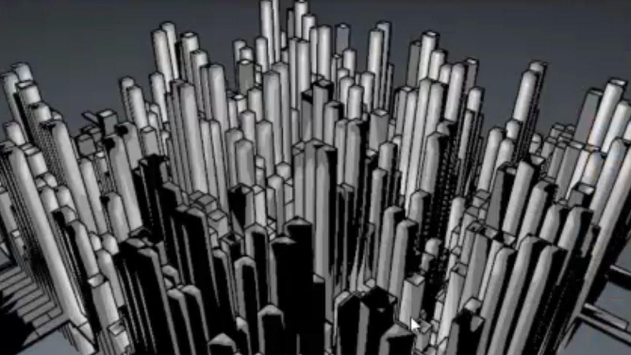 Modelado De Una Ciudad En C4D (Con Mograph) - YouTube