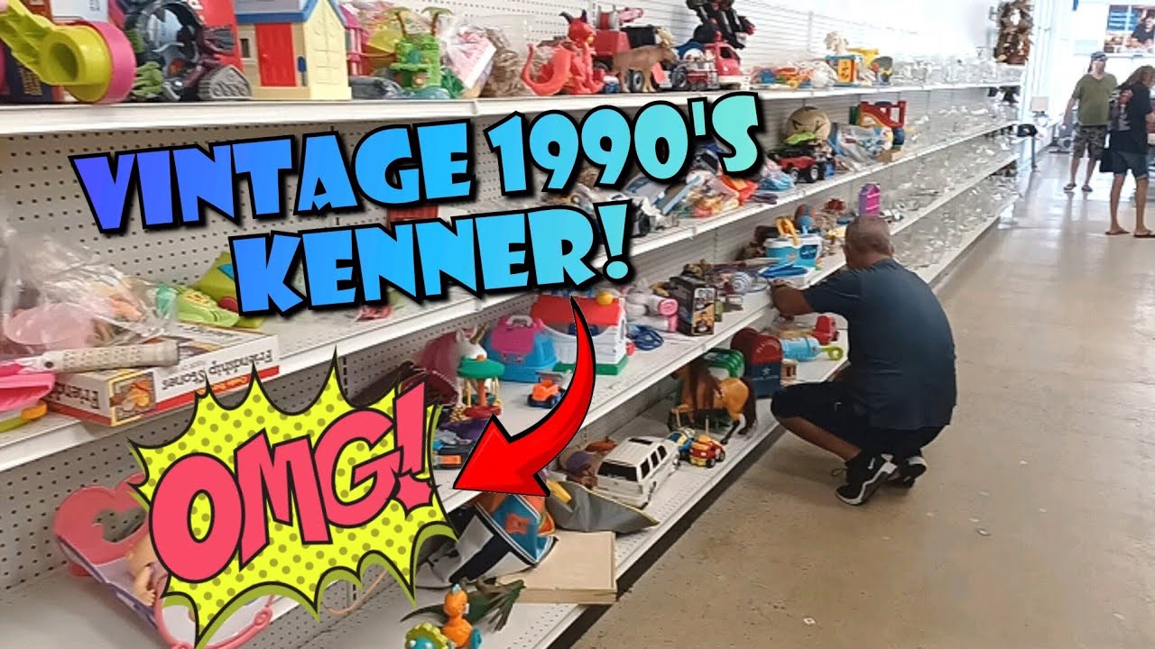 This rare 1990's Kenner playset was just chillin' on the Goodwill ...