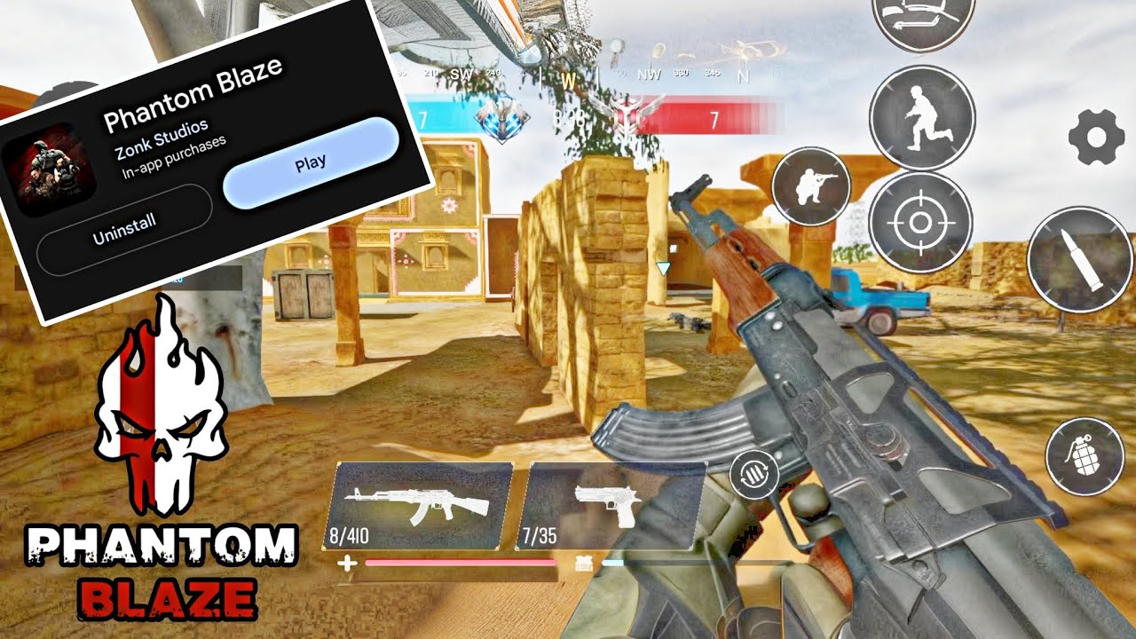 Phantom Blaze Android gameplay first look 😱 - YouTube