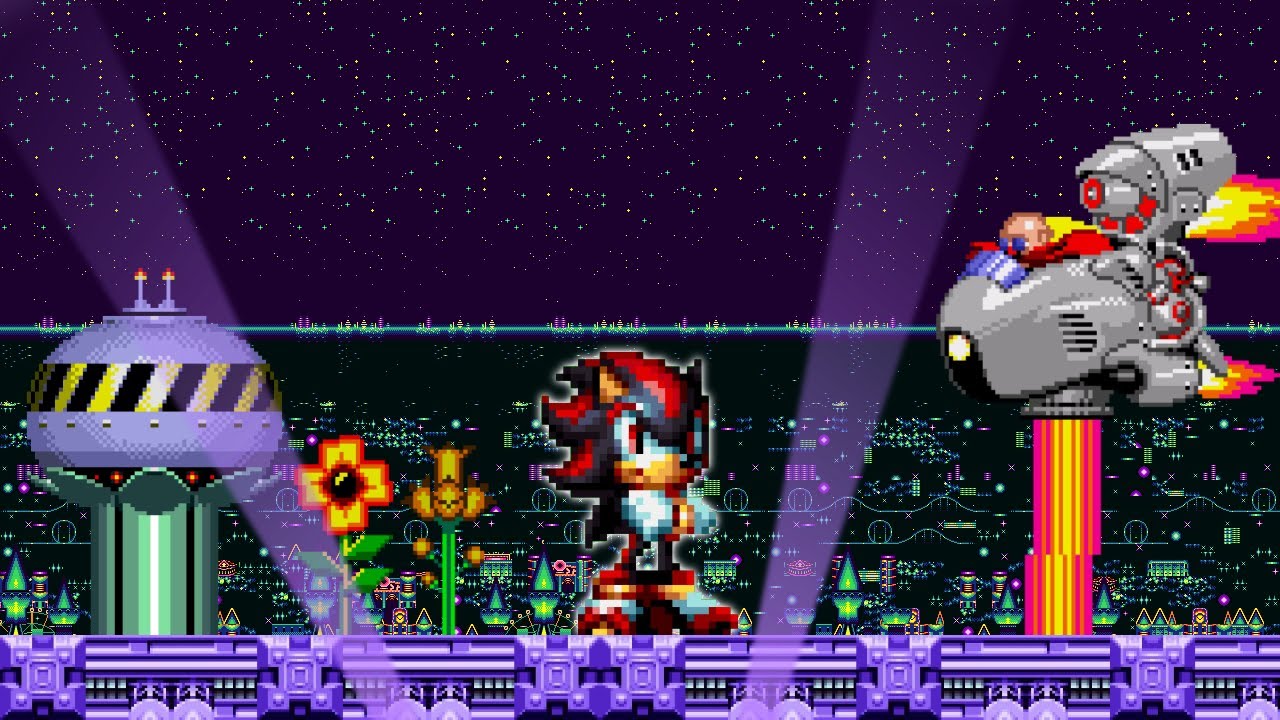 Shadow in Sonic CD, Now in the Good Future - YouTube