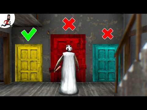 Granny vs Secret Doors | Funny Horror Gameplay