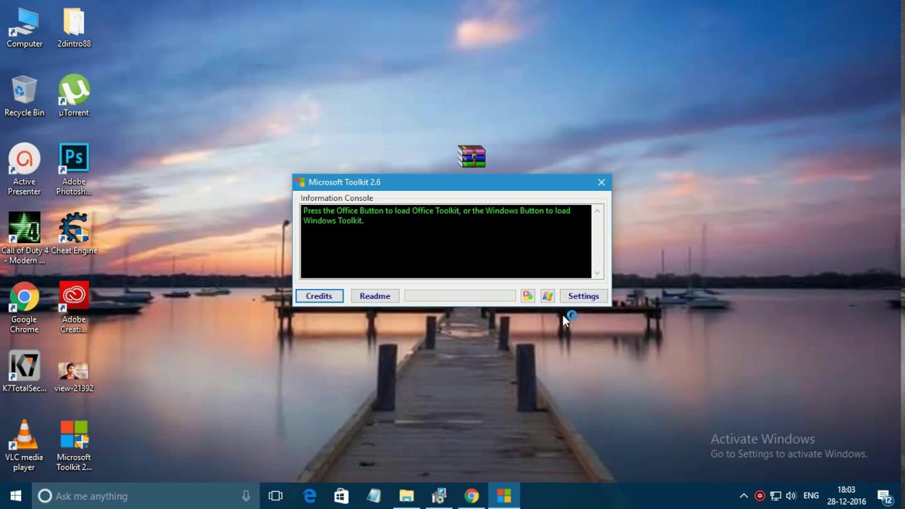 How to Activate Windows 10 By Microsoft Toolkit - YouTube