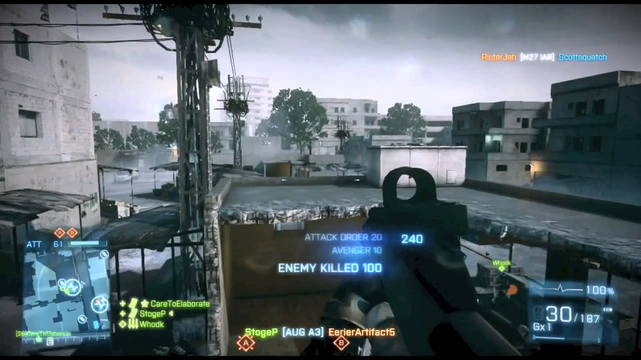 BF4 ON NEXT GEN CONSOLES = RECIPE FOR BEST FPS?! (BF3 Rush on Bazaar ...
