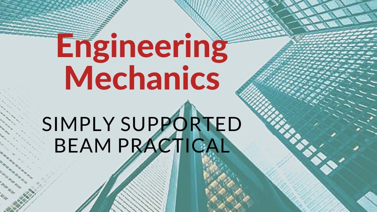 Practical Simply supported Beam at RCERT. - YouTube