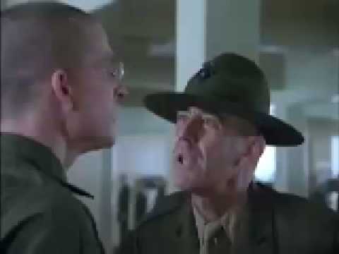 LEE EVANS in FULL METAL JACKET recut spoof : parody : funny - YouTube