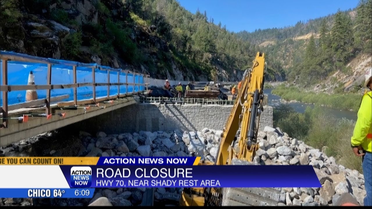 Caltrans crews to work on Highway 70 in the Feather River Canyon ...