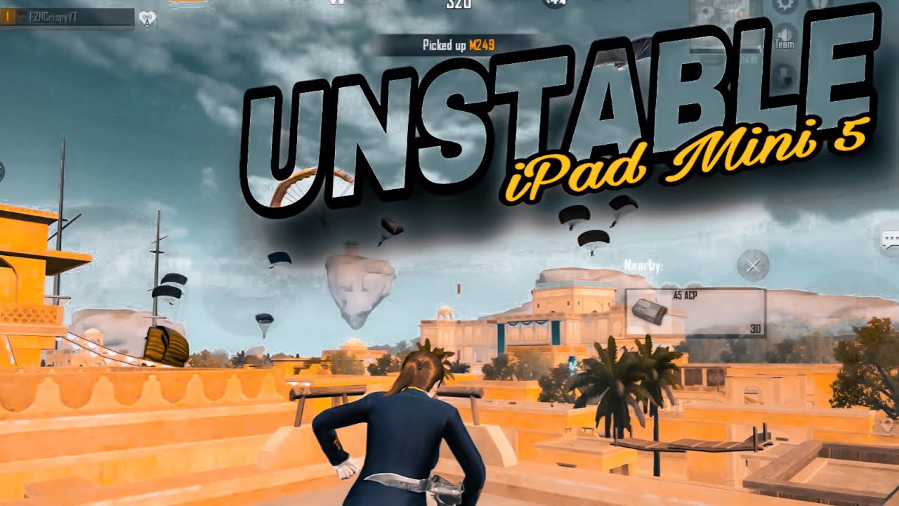 iPad Mini 5 Pubg Gameplay 😱 IOS 17.4 in 2024 🔥Best iPad Mini? PUBG ...