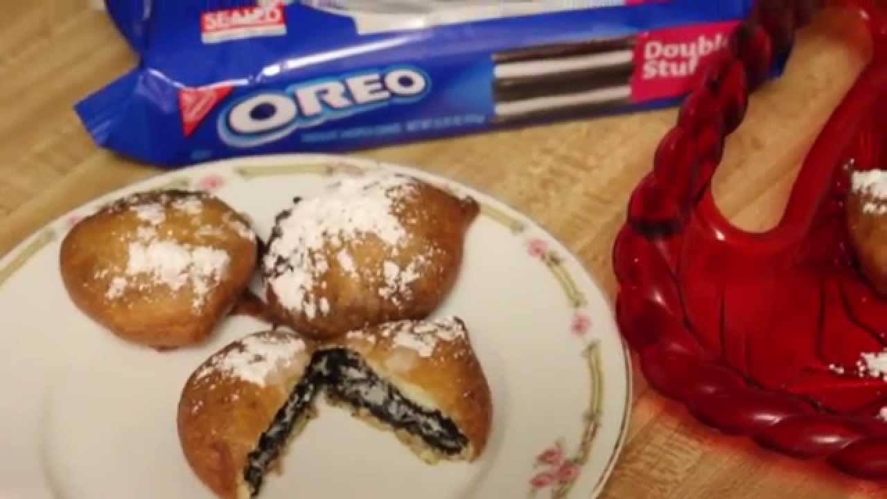 DEEP FRIED OREOS | MARCH MADNESS COLLAB | Sensational Finds - YouTube
