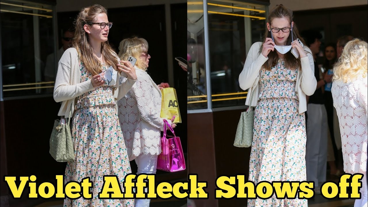Ben Affleck Daughter Violet Affleck Shows Off Her New iPhone 16 Pro Max ...