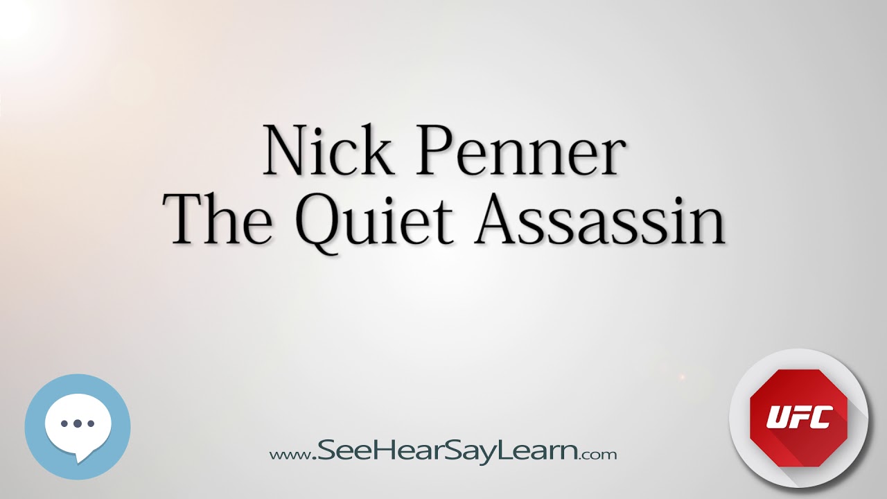Nick Penner UFC Fighter's Nicknames 🔊 - YouTube