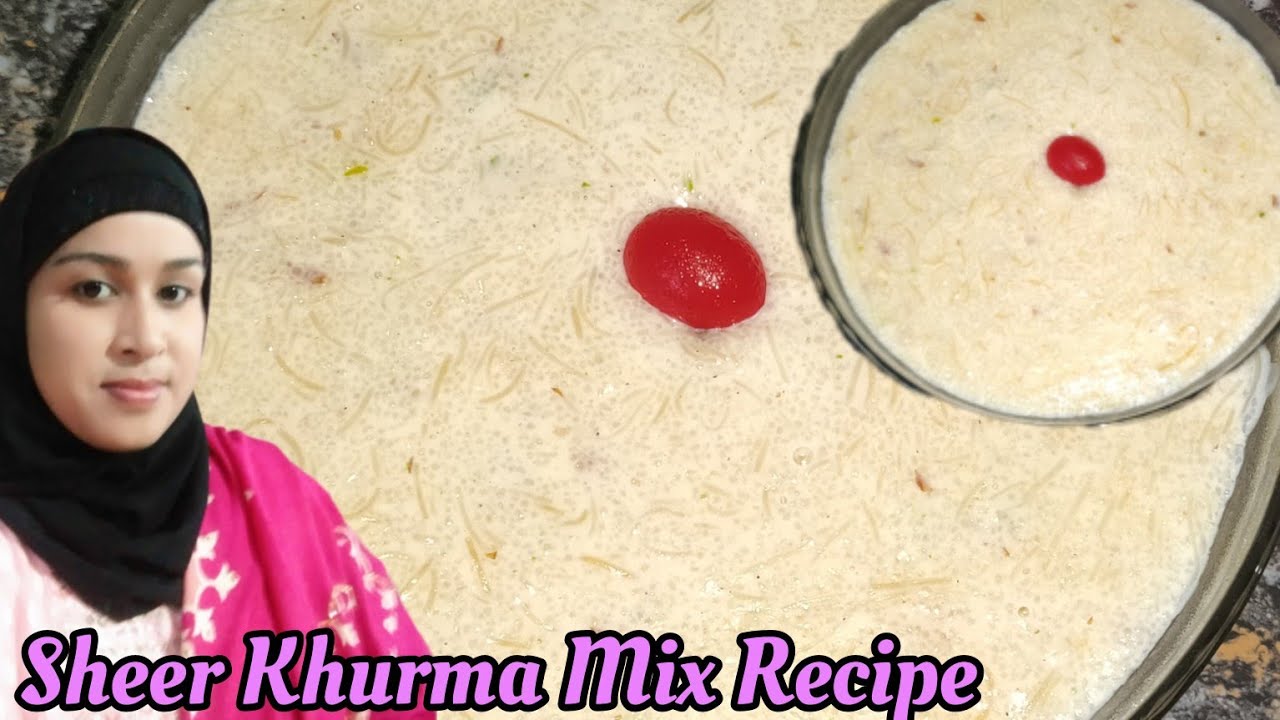 Sheer Khurma Mix Recipe| Anishas Cooking Studio| Shahi Sheer Khurma ...