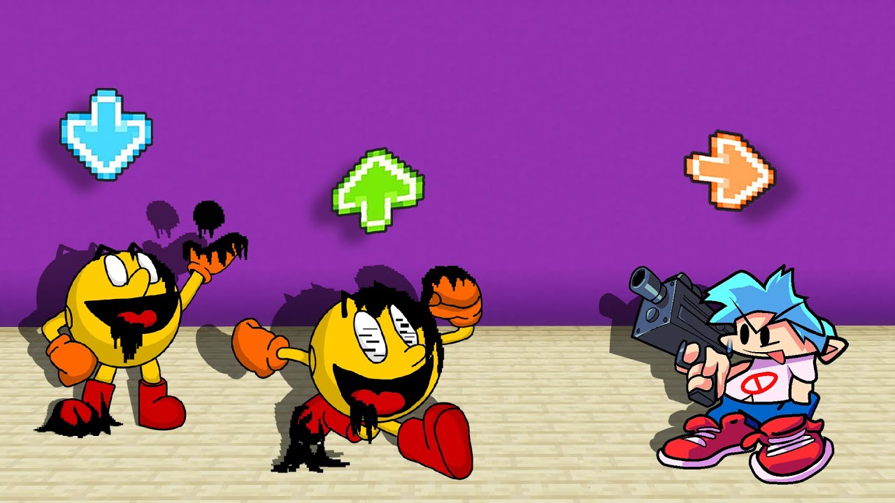 FNF Character Test | Gameplay VS Minecraft Animation | Pibby Pacman ...