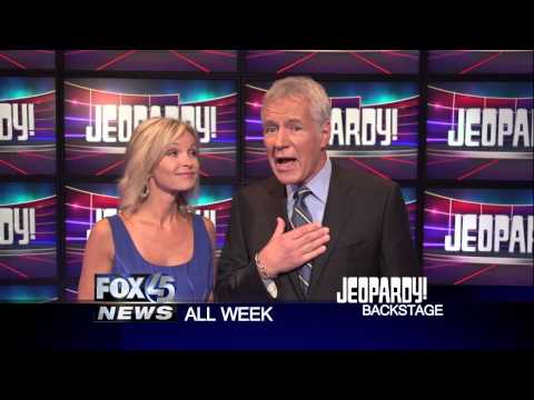 Jennifer Gilbert FOX45 News goes behind the scenes at Jeopardy! Week of September 17, 2012