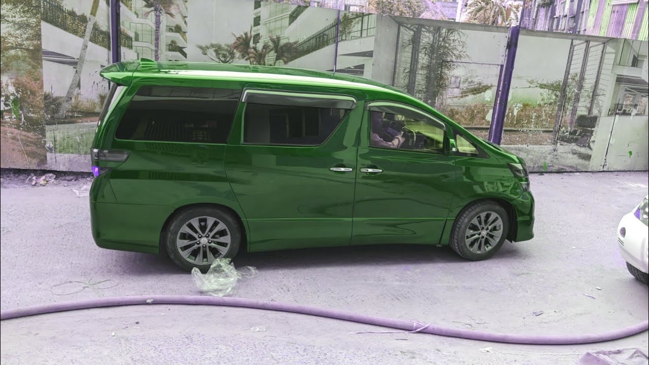 part 2 2023 Toyota alphard car pent electric blue #car #toyota #alphard ...