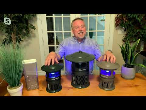 DynaTrap LED Mosquito & Insect Trap W/ Easy Empty Bin & TIO2 on QVC ...