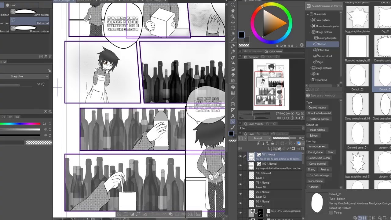 [ENG] Drawing comic and chatting. - YouTube