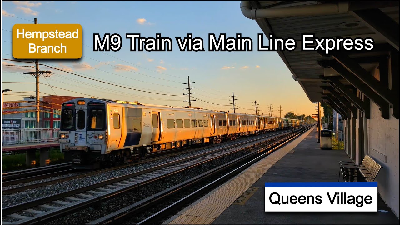 LIRR: Hempstead Branch Train via Main Line Express Skipping Queens ...