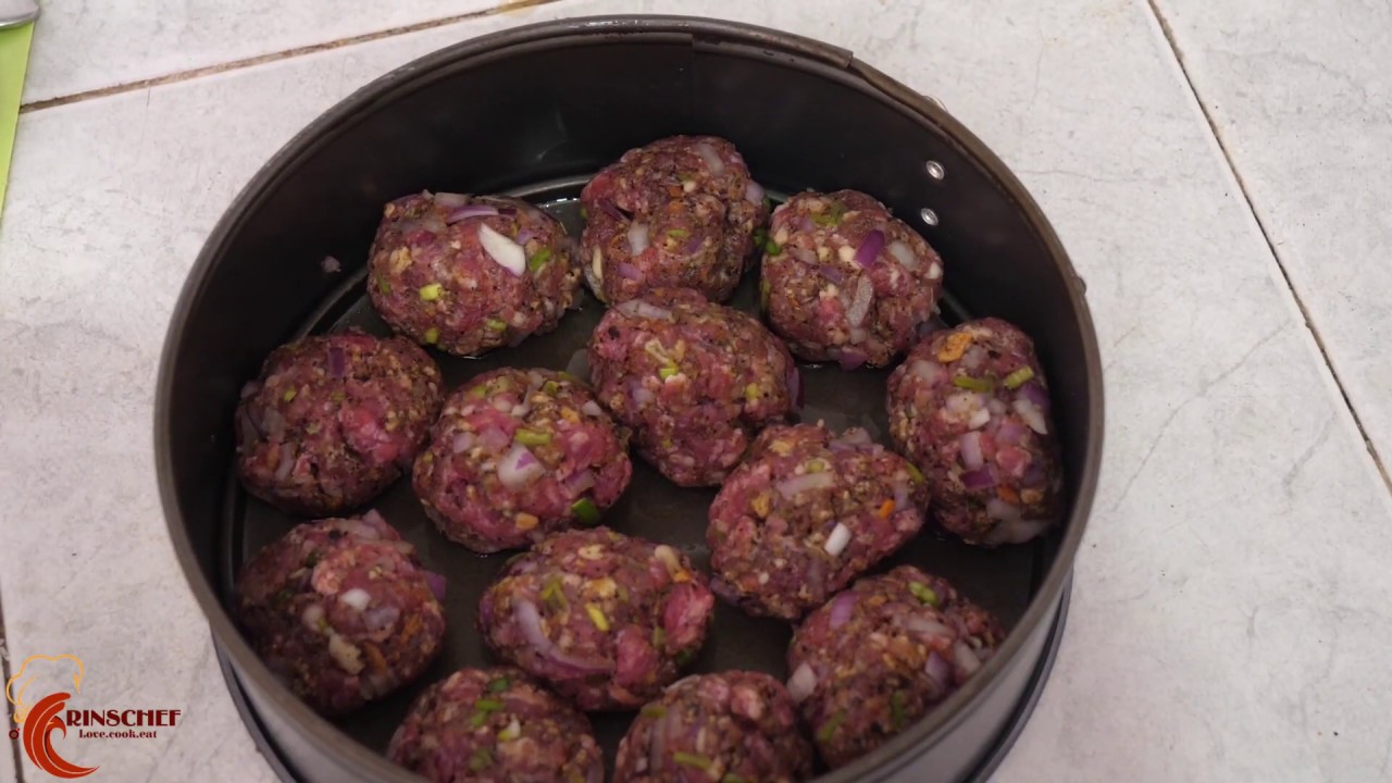 HOW TO COOK DELICIOUS MEAT BALLS / MINCED MEAT - MEAT BALLS - YouTube