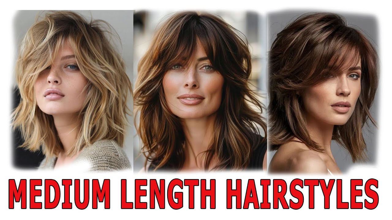 Photos Of Medium Length Haircuts