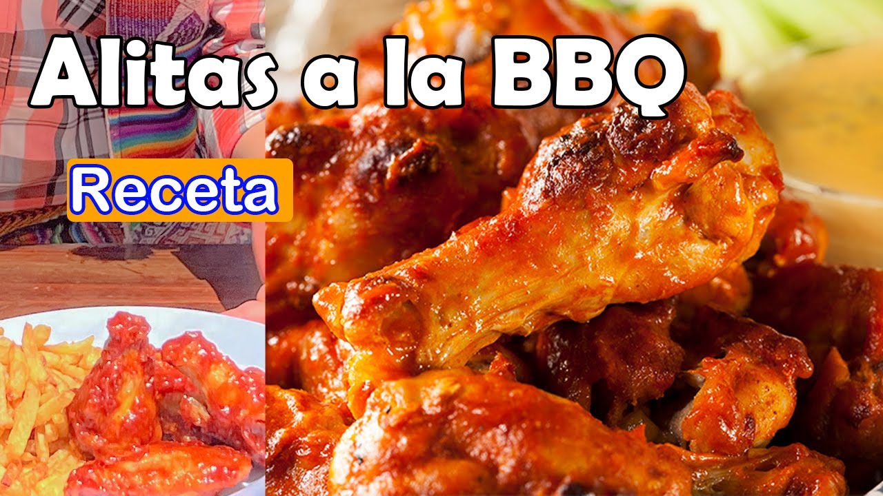 ALITAS a la BBQ, Alitas De Pollo Crujientes Para Todos Los Niños Nunca ...