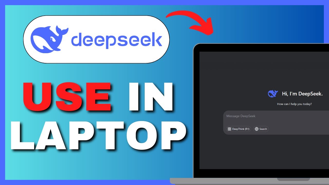 HOW TO USE DEEPSEEK ON A LAPTOP IN 2025! - YouTube