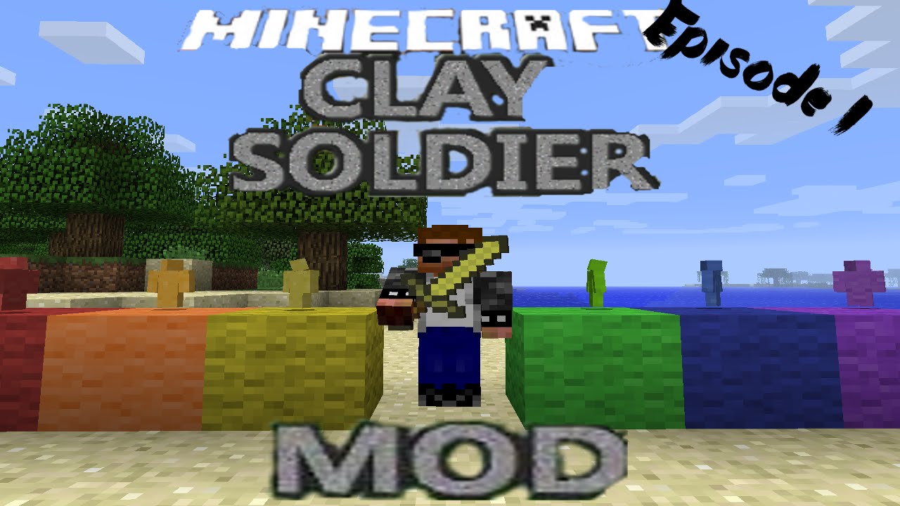 Minecraft: Clay Soldiers: Episode 1: Clay Island! - YouTube