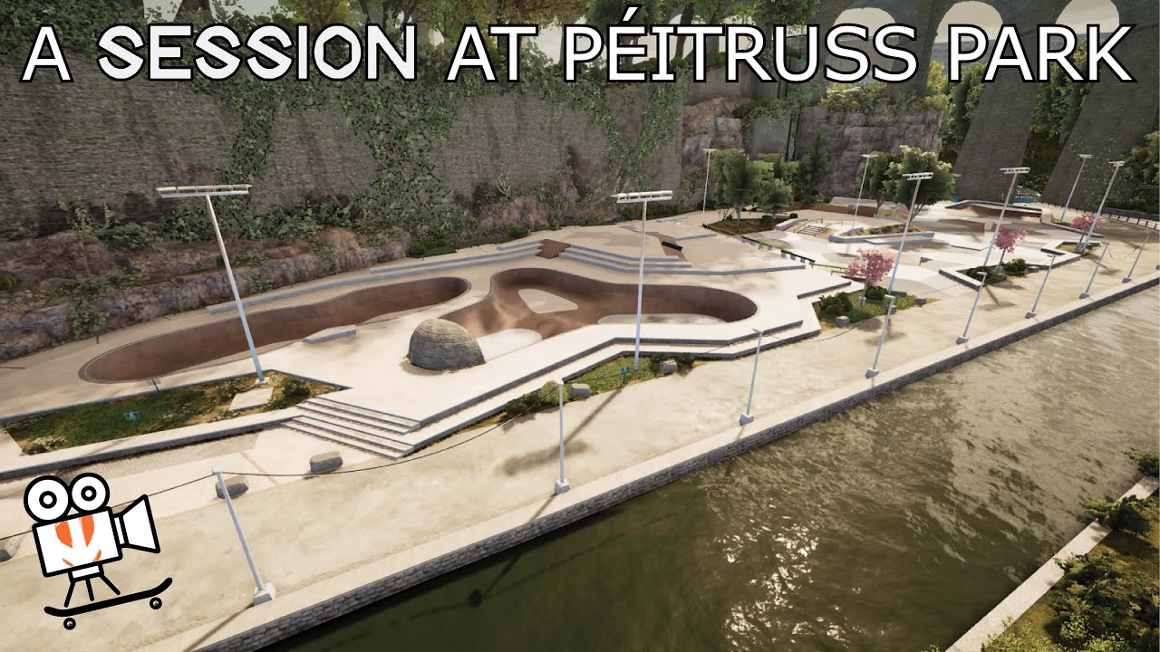 Session (Skate Sim) - A Session at Péitruss Skatepark, Luxembourgh ...