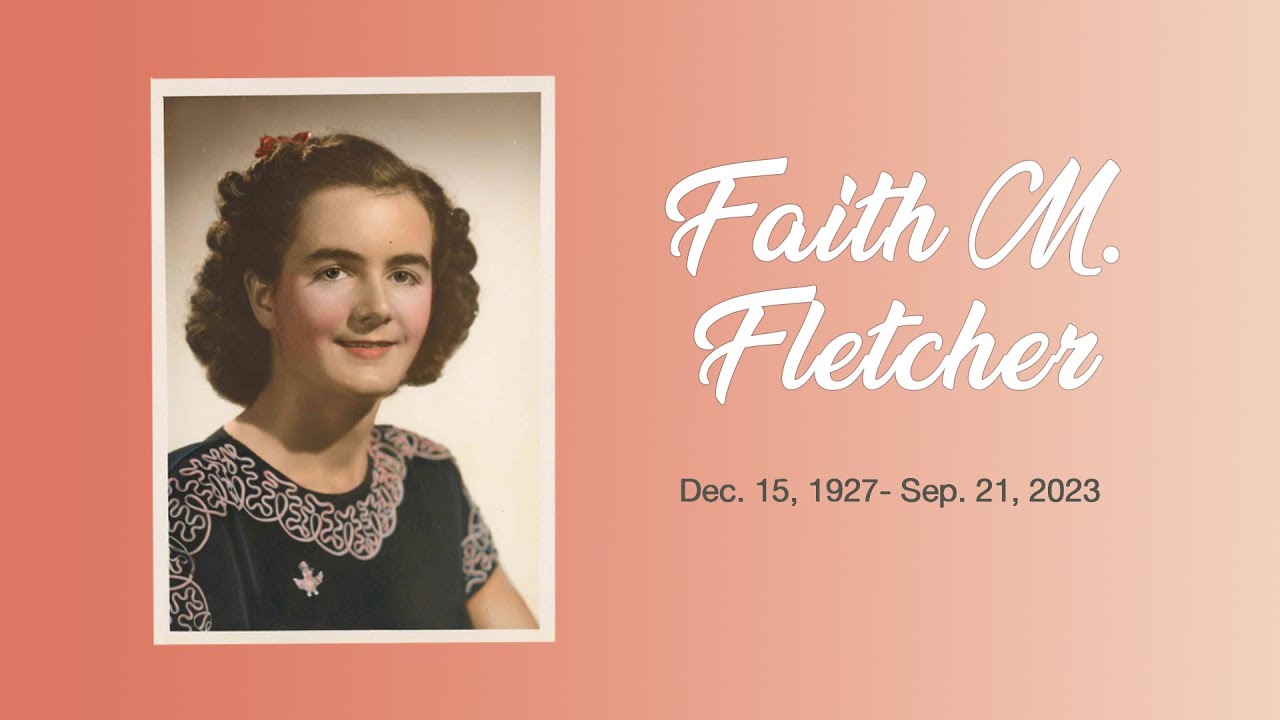 Face to Face Service - Faith M. Fletcher - YouTube