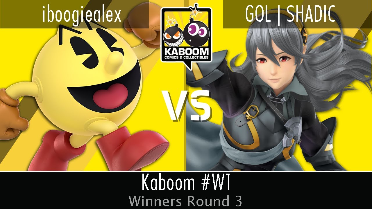 GOL | SHADIC (Corrin) vs iboogiealex (Pac-Man) - WR3 - Kaboom Weslaco ...