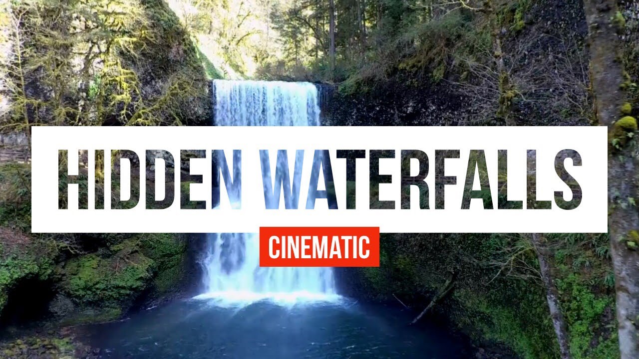 [4k] Hidden Waterfalls - Salem, Oregon [Silver Falls] - Autel X Star ...