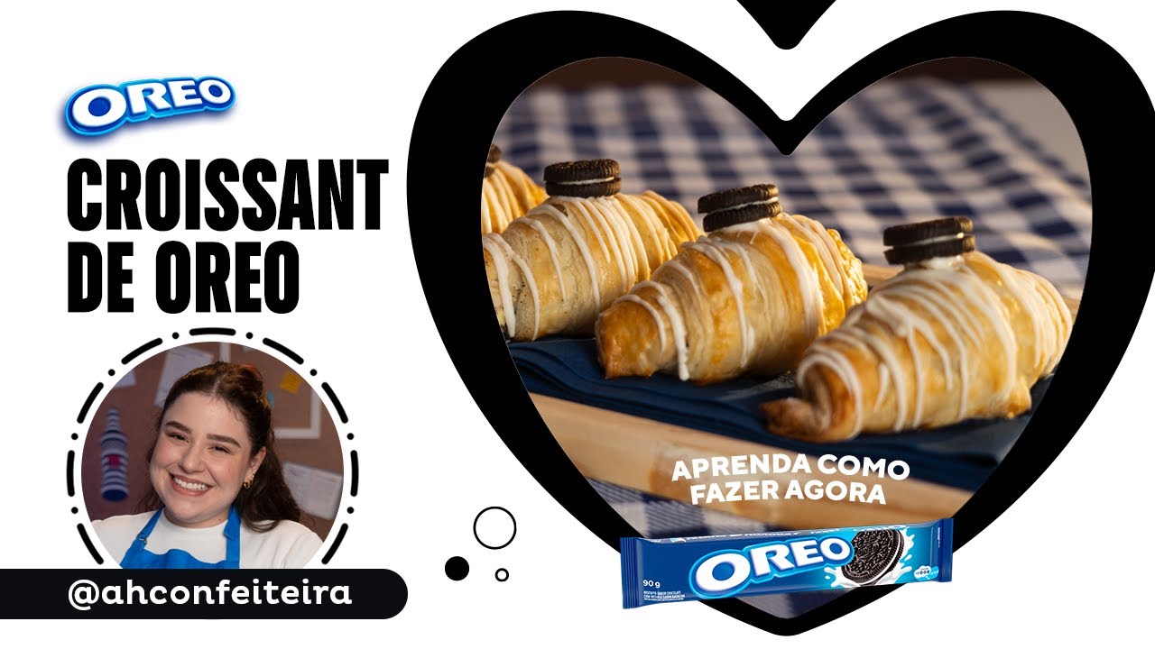 CROISSANT DE OREO. SEUS AMIGOS PRECISAM EXPERIMENTAR ESSA DELÍCIA 🤤 l ...