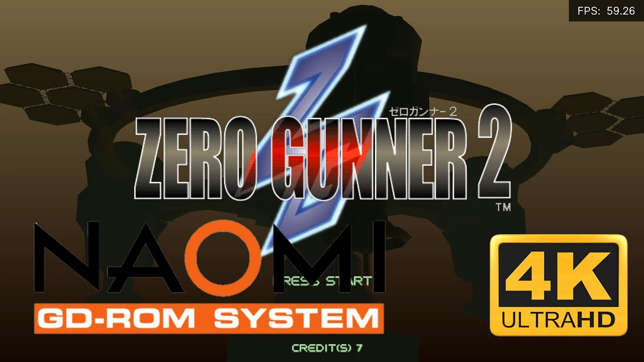 Zero Gunner 2 NAOMI ARCADE Rendered in 4k 60fps Full Play 2001 ...