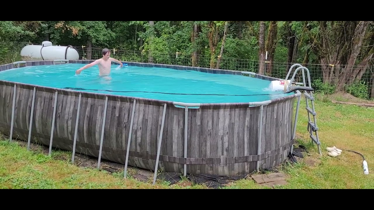 Carter cannon ball into summer vacation (cold rainy day) - YouTube