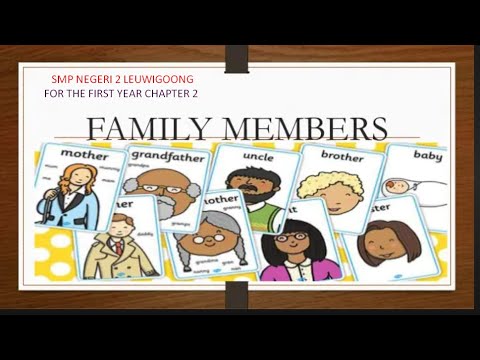 My Family Members for 7th grade - YouTube