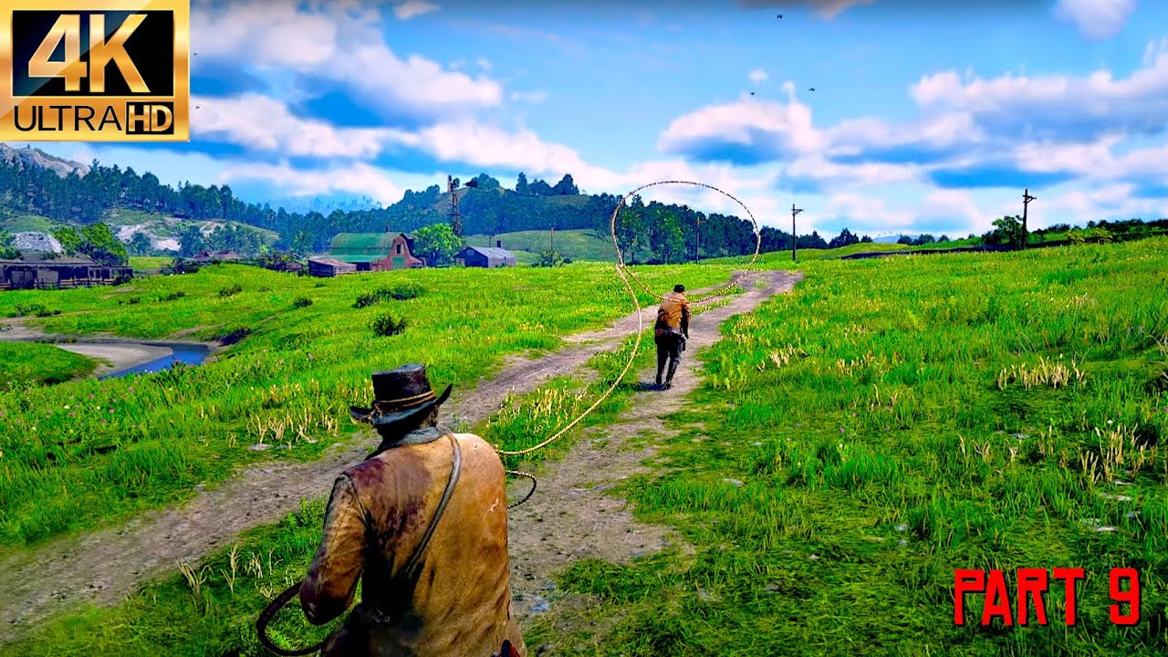 Red Dead Redemption 2 Walkthrough Gameplay Part 9 [4K 60FPS] RDR2 Ultra ...