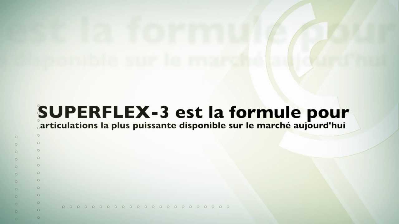 Soutien Articulaire Triple Force: Superflex-3 - YouTube