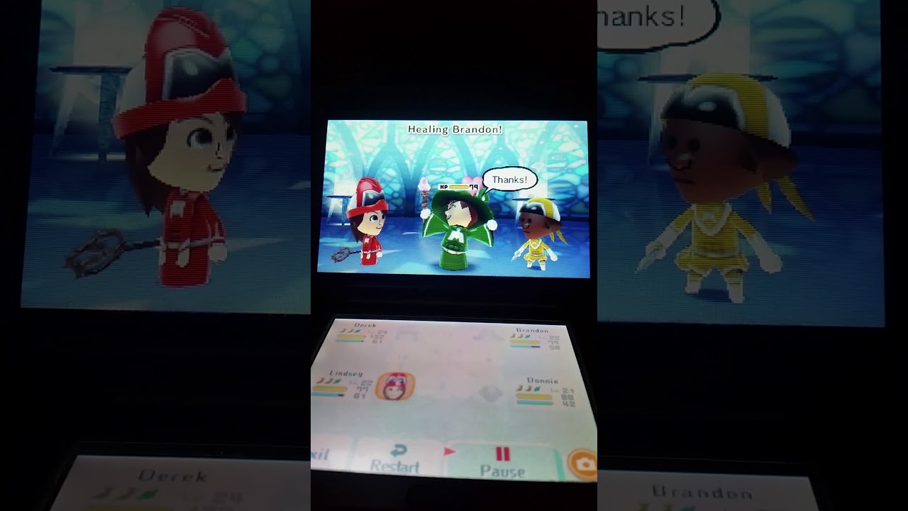 Miitopia: Strong "King" Golem and Gold General "Princess" Boss - YouTube