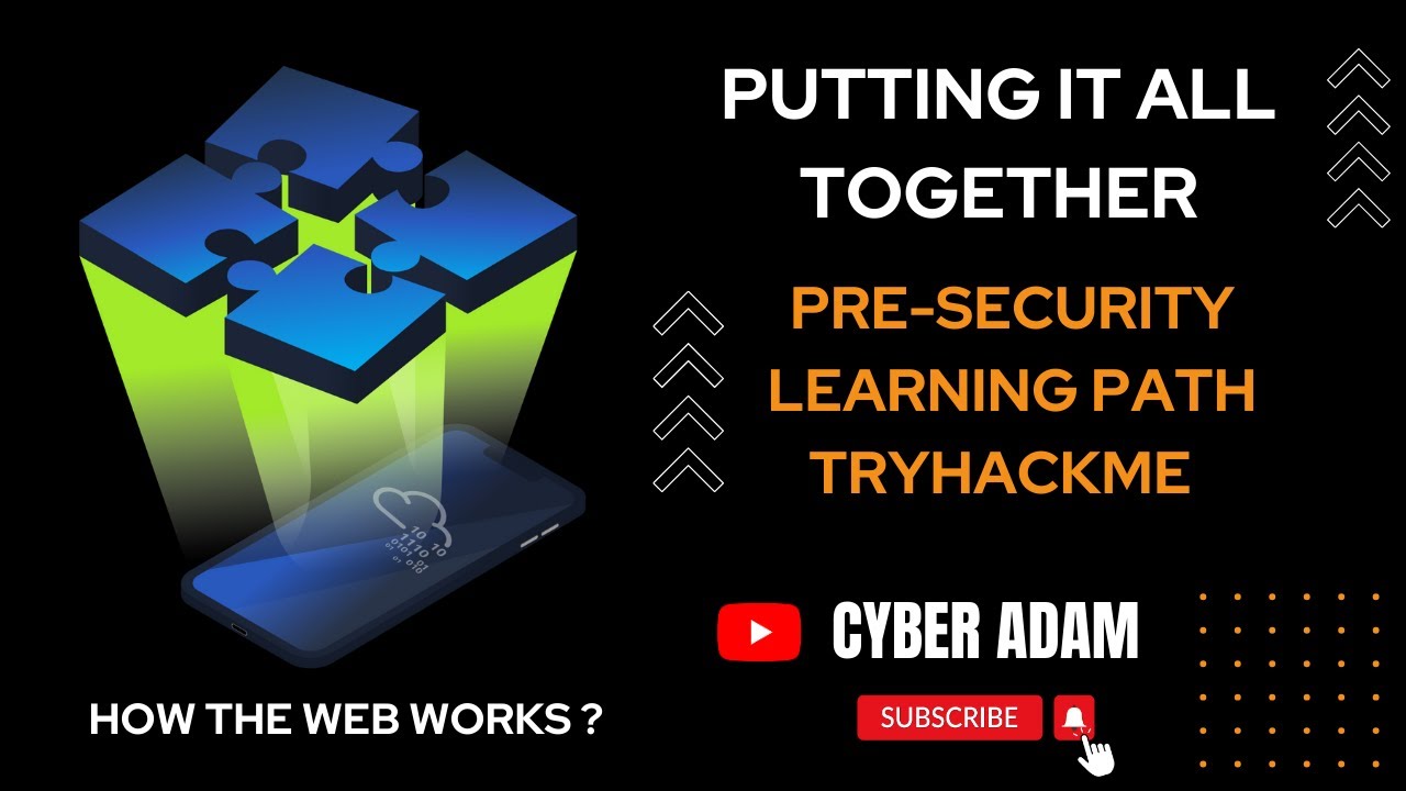 Putting it all together | Presecurity Learning Path - Tryhackme | Cyber Adam | Tamil - YouTube