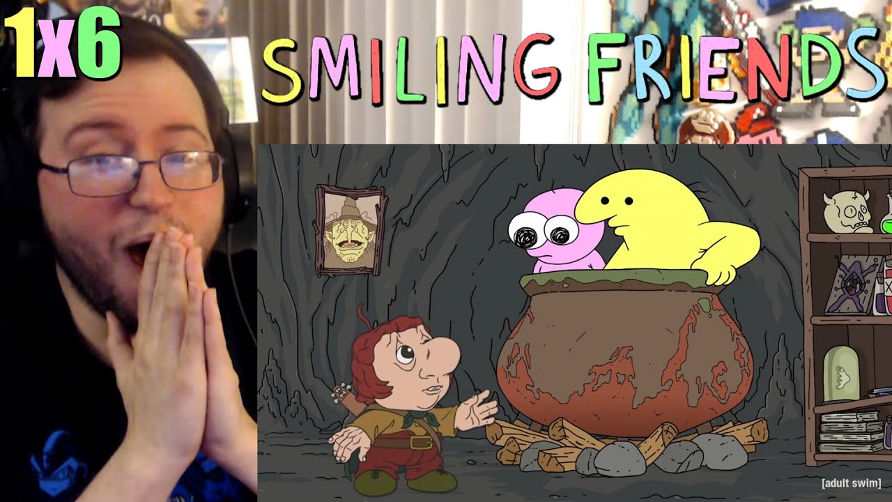 Gor's "Smiling Friends" 1x6 Enchanted Forest REACTION - YouTube