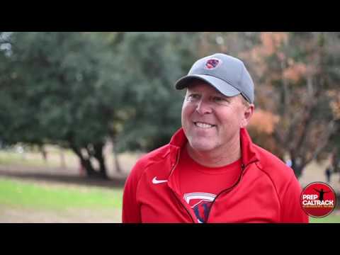 Buchanan coach Brian Weaver after his girls win the 2019 CIF-State ...
