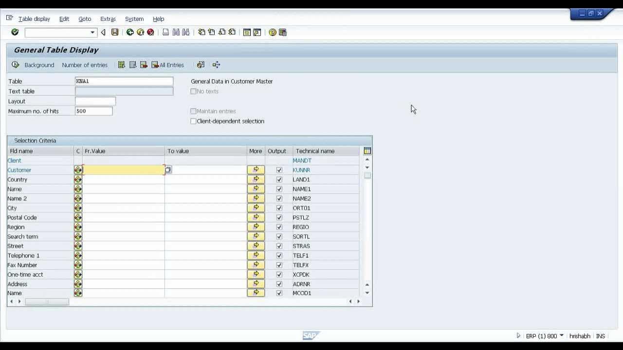 Sap abap dictionary overview training-part3 - YouTube
