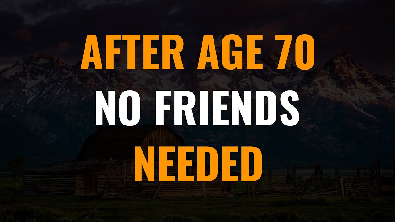 After 70: Why You Don’t Need a Busy Social Life to Be Happy - YouTube