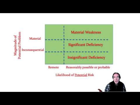 ICFR Opinion Material Weakness - YouTube