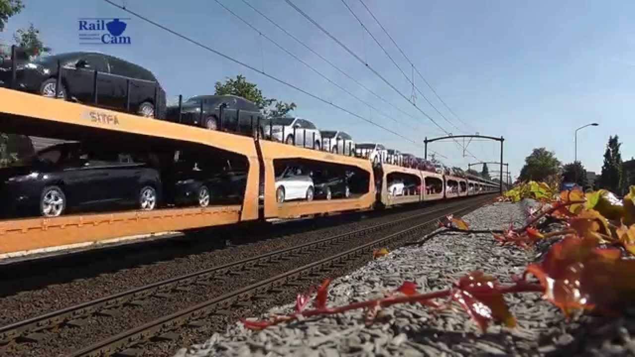 Trains passing trough RailCam Area - YouTube