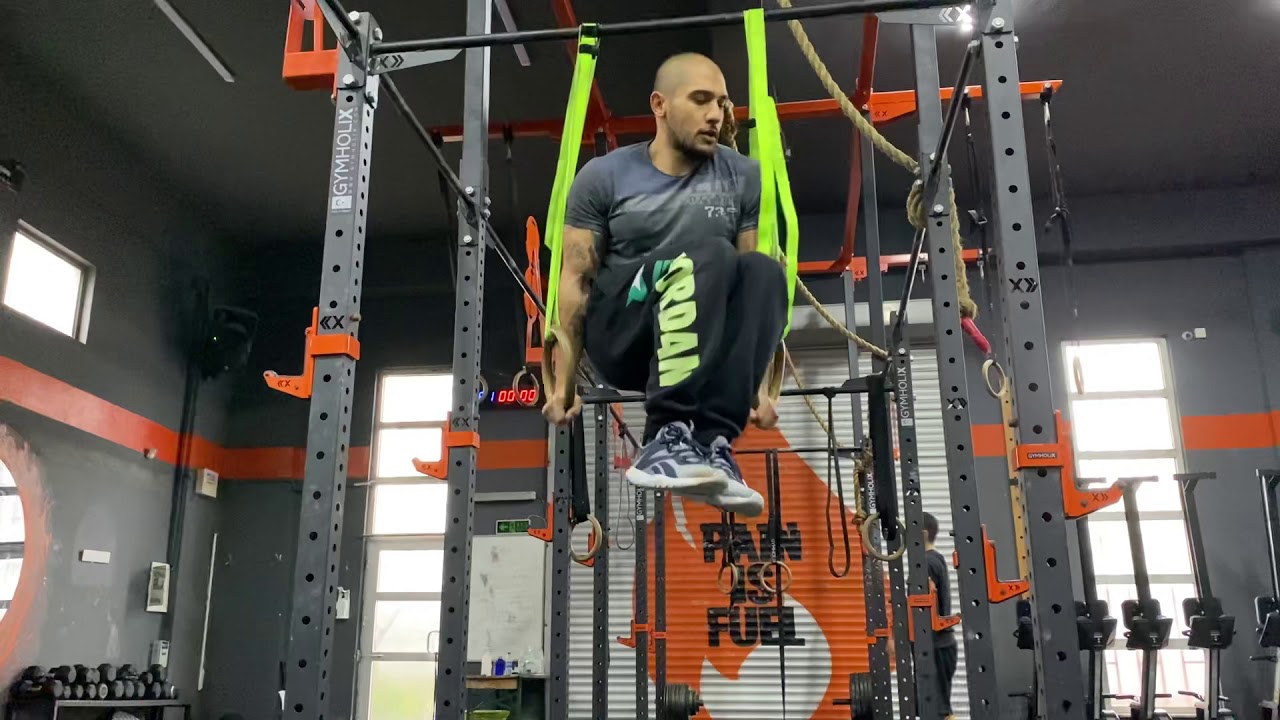 Lateral Knee Raise (Ring) - YouTube